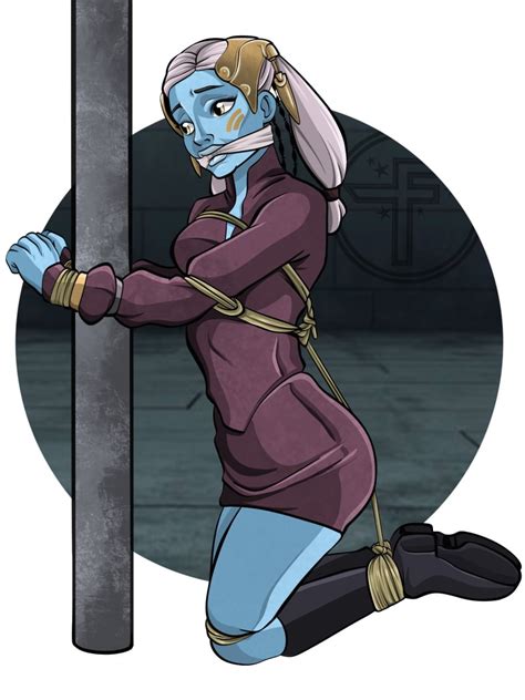 Rule 34 Alien Girl Bondage Bound Bound2draw Gagged Pantoran