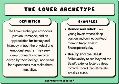 Lover Archetype Definition And Real Examples 2025