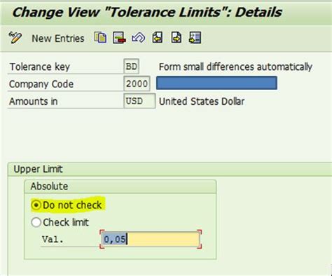 Qty Variance Not Working Within Tolerance Limits I Sap Community