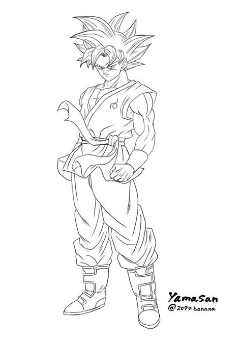 Dragon Ball Gohan Coloring Page