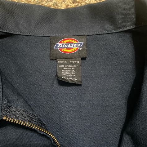 Navy Blue Dickies Workwear Jacket Size Small Depop