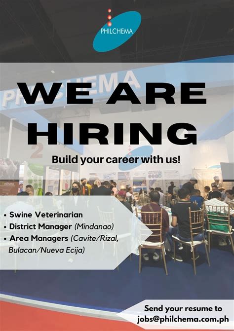 Careers At Philchema On Linkedin Philchemacareers Philnutricareers