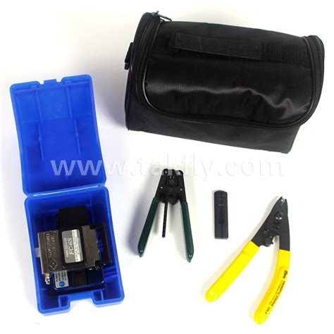 Fiber Fusion Splicing Tool Kit For Ftth