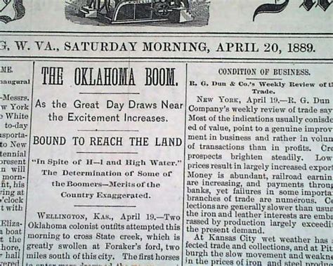 Oklahoma Land Rush Oklahoma History Oklahoma