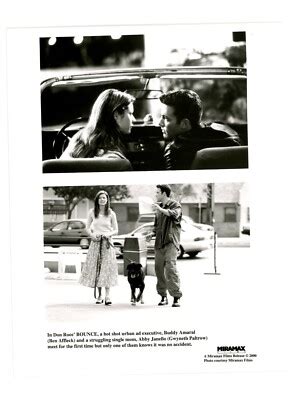 Bounce Orig Publicity Photo 2000 Ben Affleck Gwyneth Paltrow Ebay