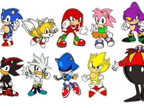 Personagens De Sonic Lista Completa Dos Personagens 49 Off