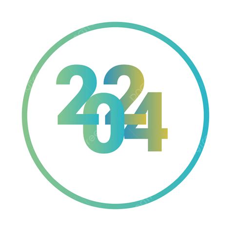 2024 Tipografia Vetor Png 2024 Texto Tipografia Imagem Png E Vetor