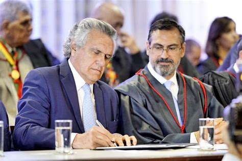 Governador destaca harmonia entre os poderes em posse no MP Portal Goiás