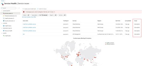Azure Service Health Portal Azure Service Health Microsoft Learn