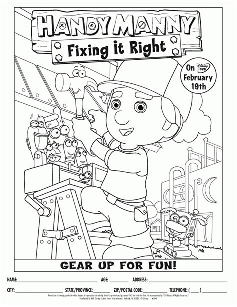 Playhouse Disney Coloring Pages Coloring Nation
