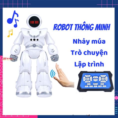 Đồ Chơi Robot Học Tiếng Anh Nhảy Múa Trò Chuyện điều Khiển Từ Xa Siêu Nhân Cảm ứng đa Chức Năng