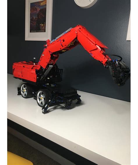 Lego Moc Excavator By Isaacbailey Rebrickable Build With Lego