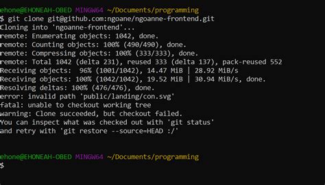 Git Dilemma Cloned Repository Appears Empty And All Files Marked As