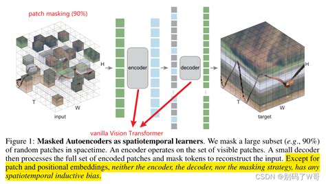 Masked Autoencoders As Spatiotemporal Learners精读笔记 Csdn博客