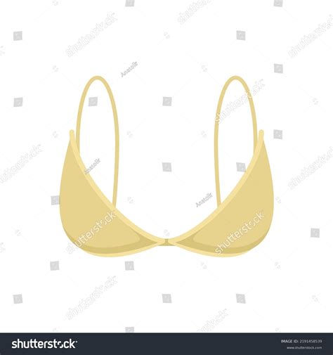 Knickers Bra Icon Flat Illustration Knickers Stock Vector Royalty Free