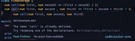 What Is A Callable Class In Dart Programming Language Codevscolor