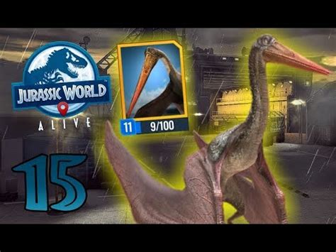 Our First Epic Creature ALANQA Glitch Jurassic World Alive Ep