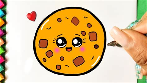 Como Desenhar Donut Fofo Cookie Kawaii Desenhos Kawaii🖖 Descubra O