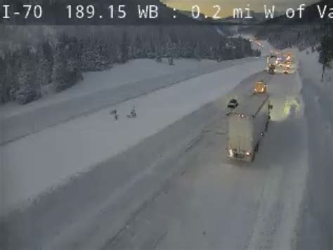 Vail Pass Closures Vary From Year To Year And Often Depend On Weather