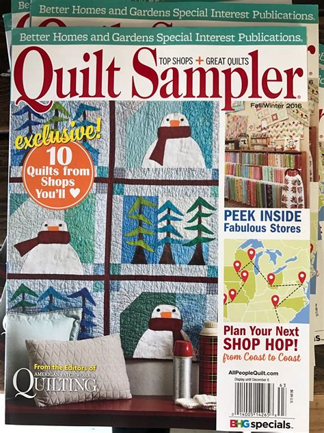The Quilt Sampler Magazine Fall Winter