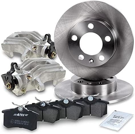 ATEC Germany Bremsenset Hinterachse inkl Bremsscheiben Ø 253 mm Voll