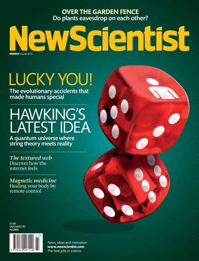 Issue 2868 Magazine Cover Date 9 June 2012 New Scientist