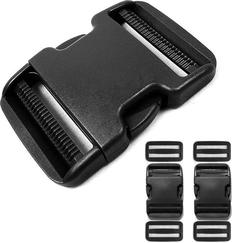 Amazon Buckles For Inch Straps Side Release Buckle Plastic Clip Set Tri Glide Slide