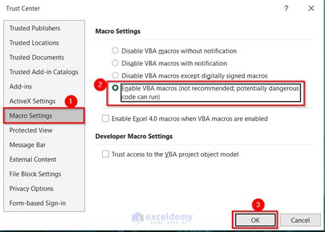 Excel Macro Enabled Workbook 5 Easy Ways To Open