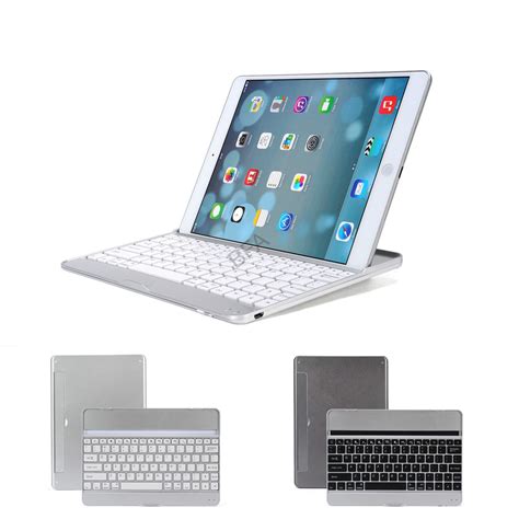 Aluminum Bluetooth Wireless Keyboard Cover Case For Ipad Ipad Mini Air Ebay