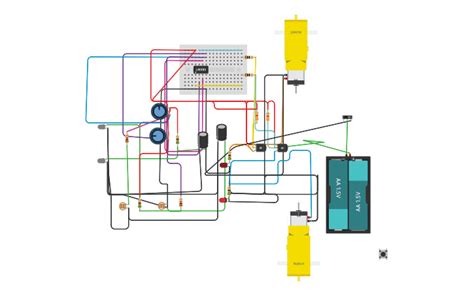 Circuit Design Copy Of Робот Tinkercad