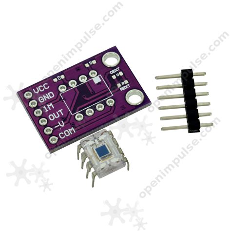 Opt 101 Analog Light Intensity Sensor Module Open Impulseopen Impulse