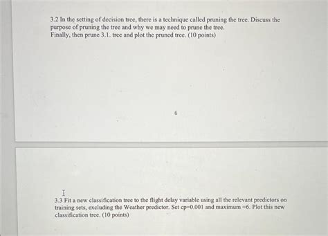 Solved Question Predicting Delayed Flights Points Chegg