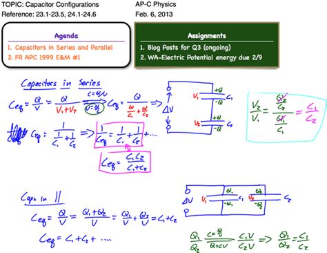 Capacitor Configurations Ap Physics C