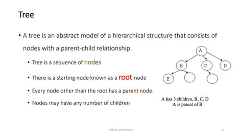 Tree Data Structure PPTX Programming Languages Computing