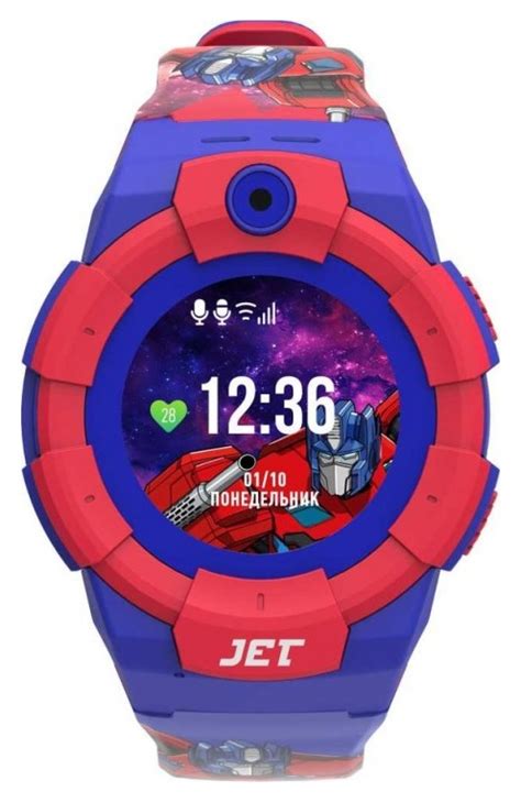 Детские часы Jet Kid Optimus Prime Red/Blue: купить по выгодной цене в ...