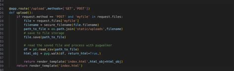 How To Use Pygwalker With Flask In Python Jcharistech