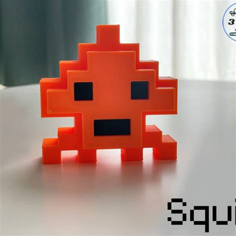 3mf File Space Invaders Set・3d Printing Template To Download・cults