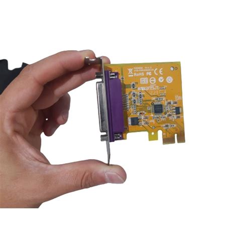 Placa Dell Lpt1 Pci Express Serial Db25 Femea Sunix Shopee Brasil