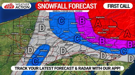 Updated Ice Storm Forecast And First Call Snowfall Forecast For Sunday