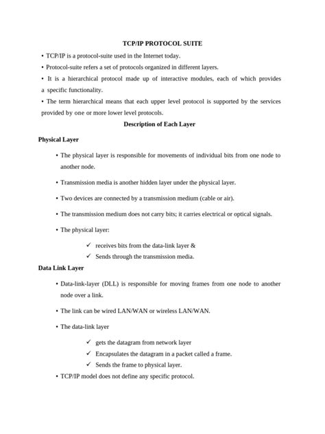 Lecture 4 Pdf Internet Protocols Transmission Control Protocol