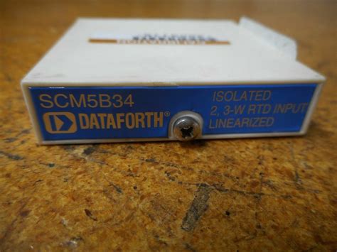 dataforth scm5b34 02 linearized isolated 2 or 3 wire rtd input used warranty ebay