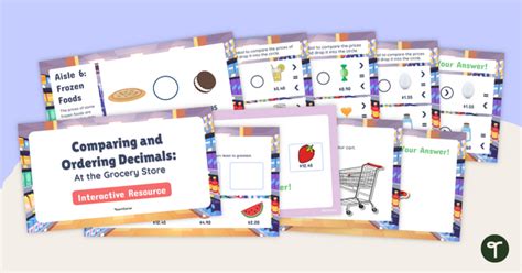 Fractions And Decimals Assessment Teach Starter