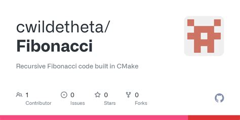 GitHub Cwildetheta Fibonacci Recursive Fibonacci Code Built In CMake