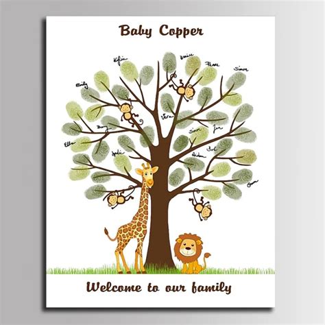 Arbol De Huellas Para Baby Shower Express Shipping Gbu Hamovniki Ru