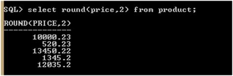 Use Of Len Round Functions In Sql