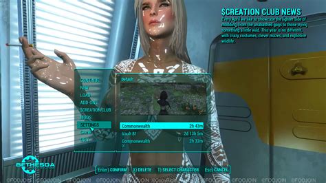 Fallout Menu Replacer BETA TESTING VERSION Compatible With Fallout Animation LoversLab