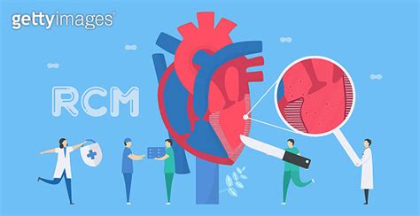 Cardiology Vector Illustration This Disease Calls Restrictive