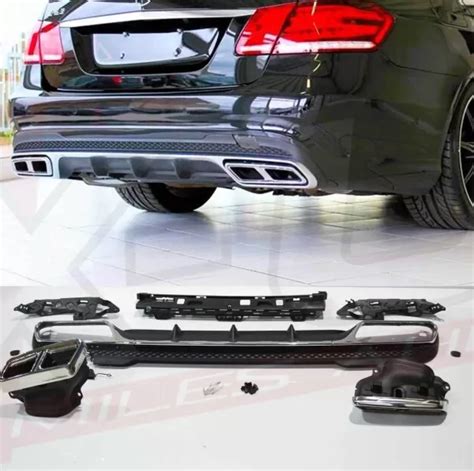 Mercedes E Class W212 E63s Amg Style Rear Diffuser 12 16