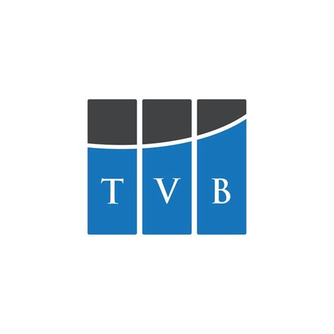Tvb Letter Logo Design On White Background Tvb Creative Initials