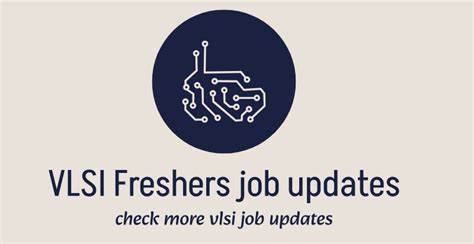 On Linkedin Hiring For Vlsi Interns For 2024 Only